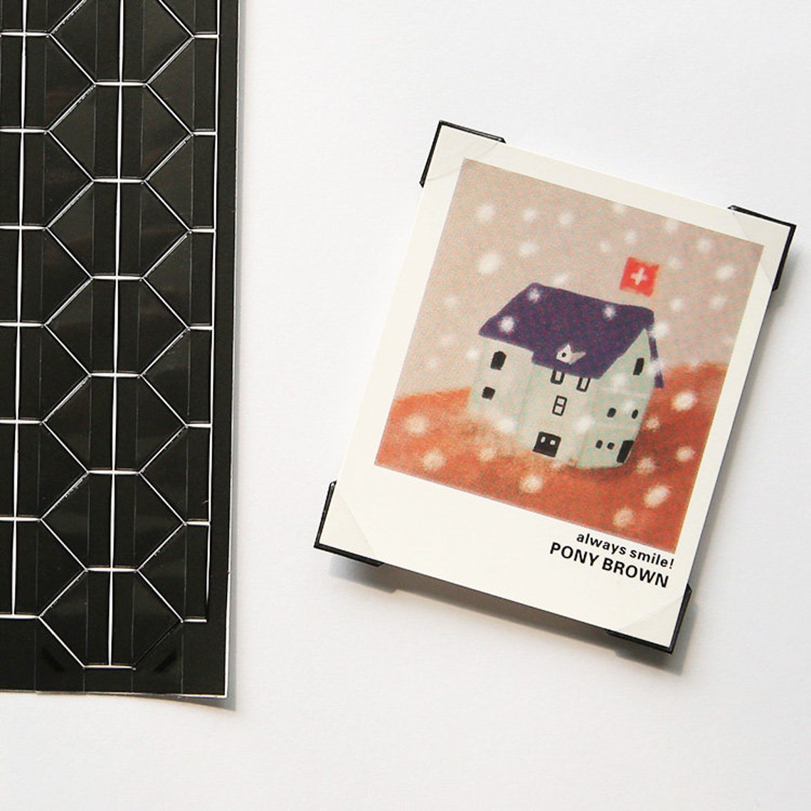 PVC Photo Corners Stickers Clear Rainbow Colors Self Adhesive | Etsy