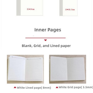 Small Tree Embroidered Journal Notebook Floral A6 A5 Fabric Planner ...