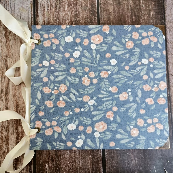 Scrapbook Floral - Etsy