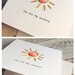 Sun Moon Star Greeting Cards and Envelopes Personalized - Etsy