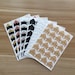 Kraft Paper Photo Mounting Corners Self Adhesive 24 Pcs/sheet 6 Colors ...