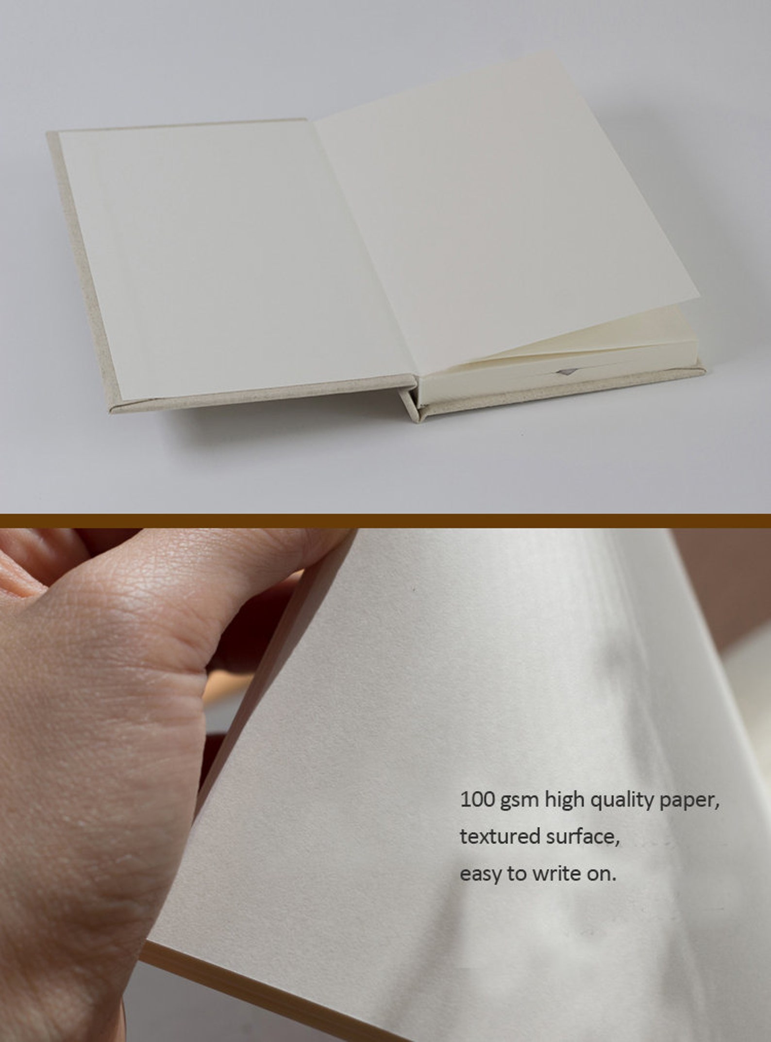 Personalized Embroidery Linen Notebook Journal Hard Cover - Etsy