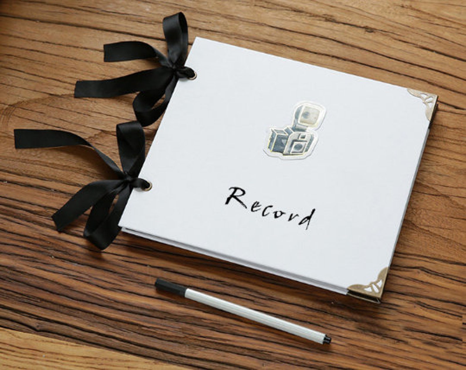 Ring Binder Scrapbook Album. Ribbon Album. Handmade Photo - Etsy