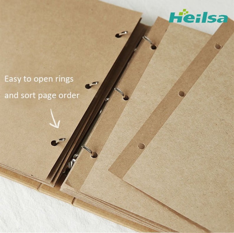 A5 Handmade Scrapbook Album With Folding Pages Personalized - Etsy