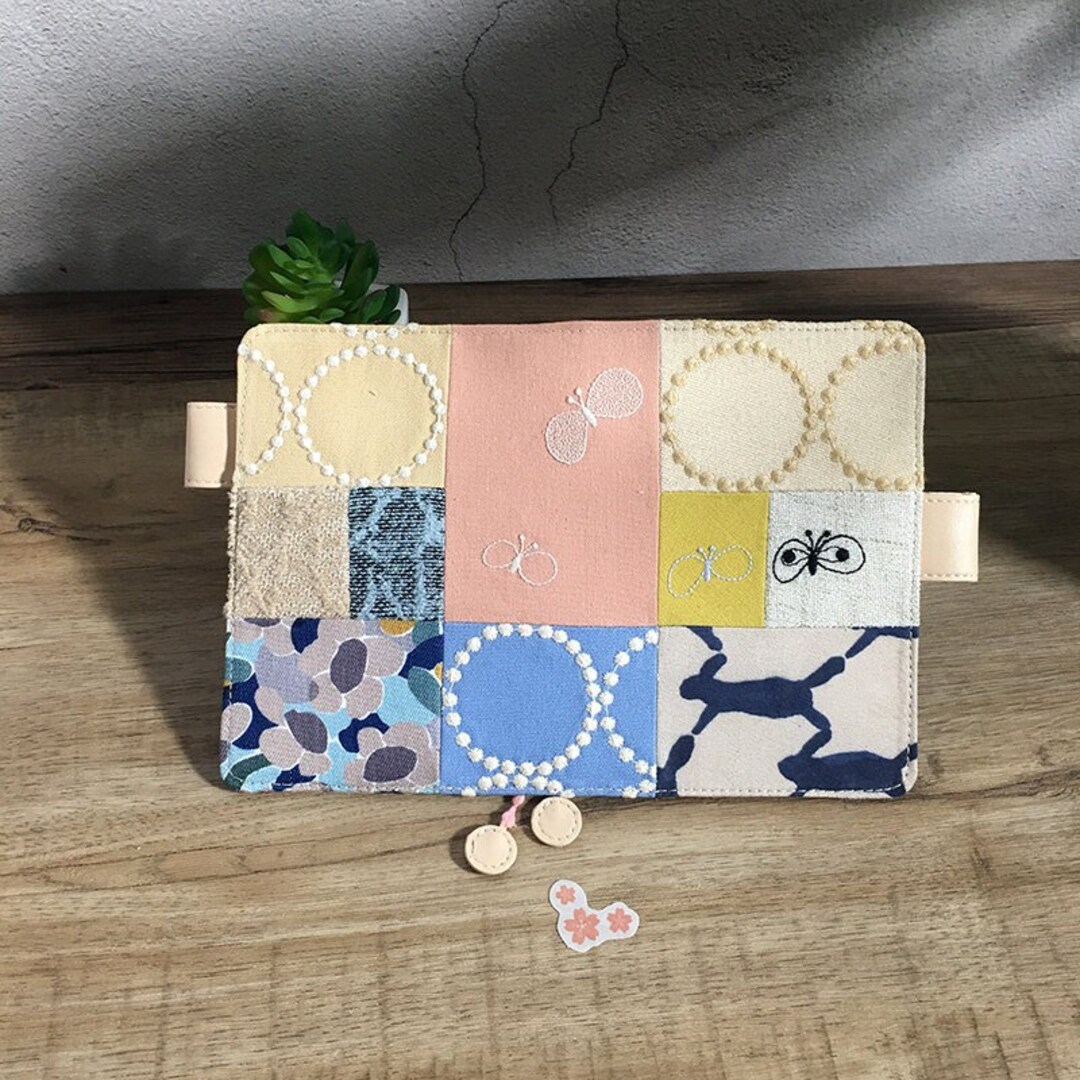 Fabric Patchwork Notebook Covers Handmade Stitch Journal - Etsy