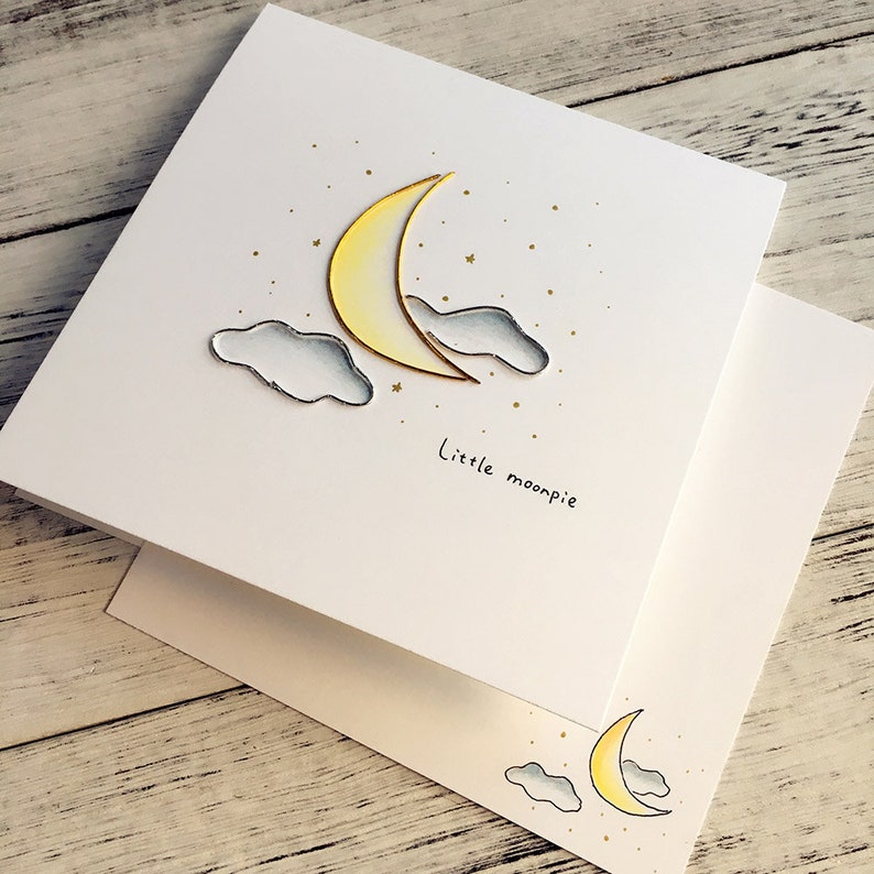 Sun Moon Star Greeting Cards and Envelopes Personalized Anniversary ...