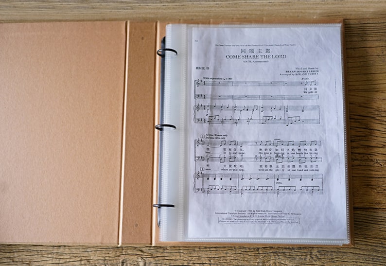 A4 Document Management Binder Personalized File Organizer | Etsy