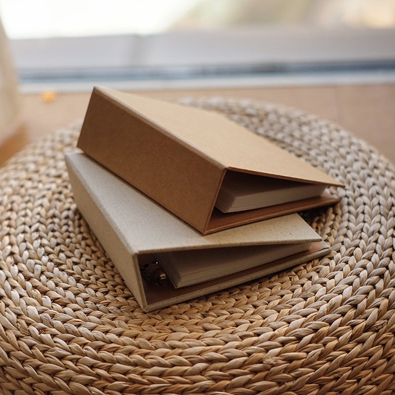 Personalized Elegant 4x6 Photo Album Set for 100 Photos Linen - Etsy