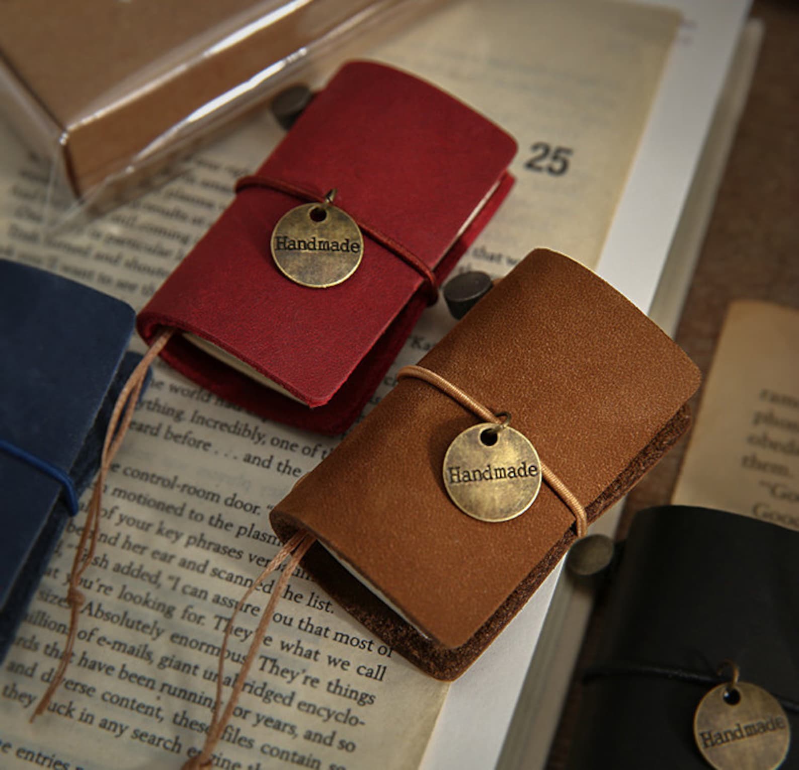 Mini Leather Leather Traveler Notebook Tiny Personalized | Etsy