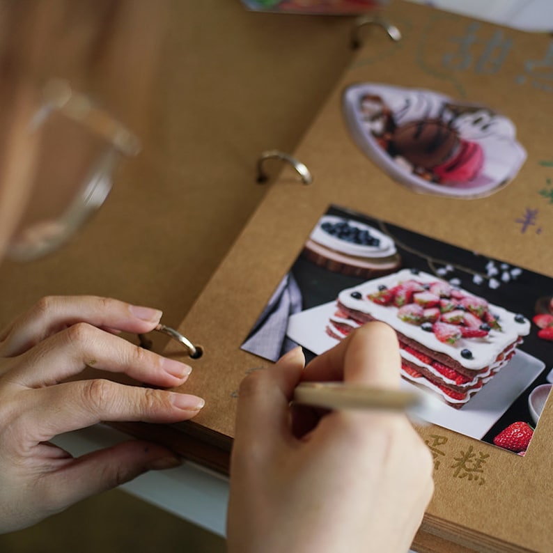 Handmade Restaurant Menu Book Bakery Menu Wedding Scrapbook - Etsy