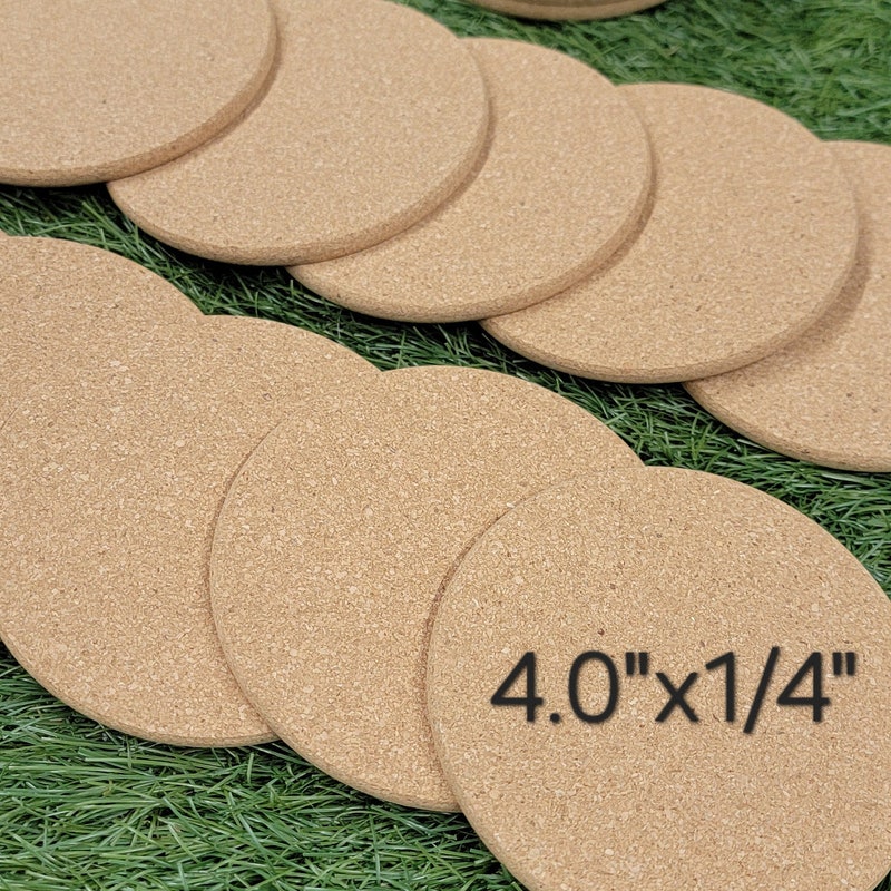 Cork Coasters - Etsy