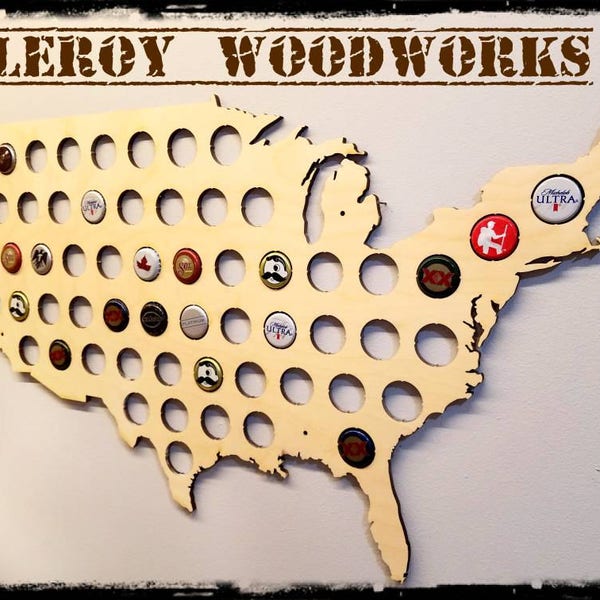 Bottle Cap Display - Etsy