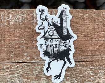 Baba Yaga Sticker - Etsy