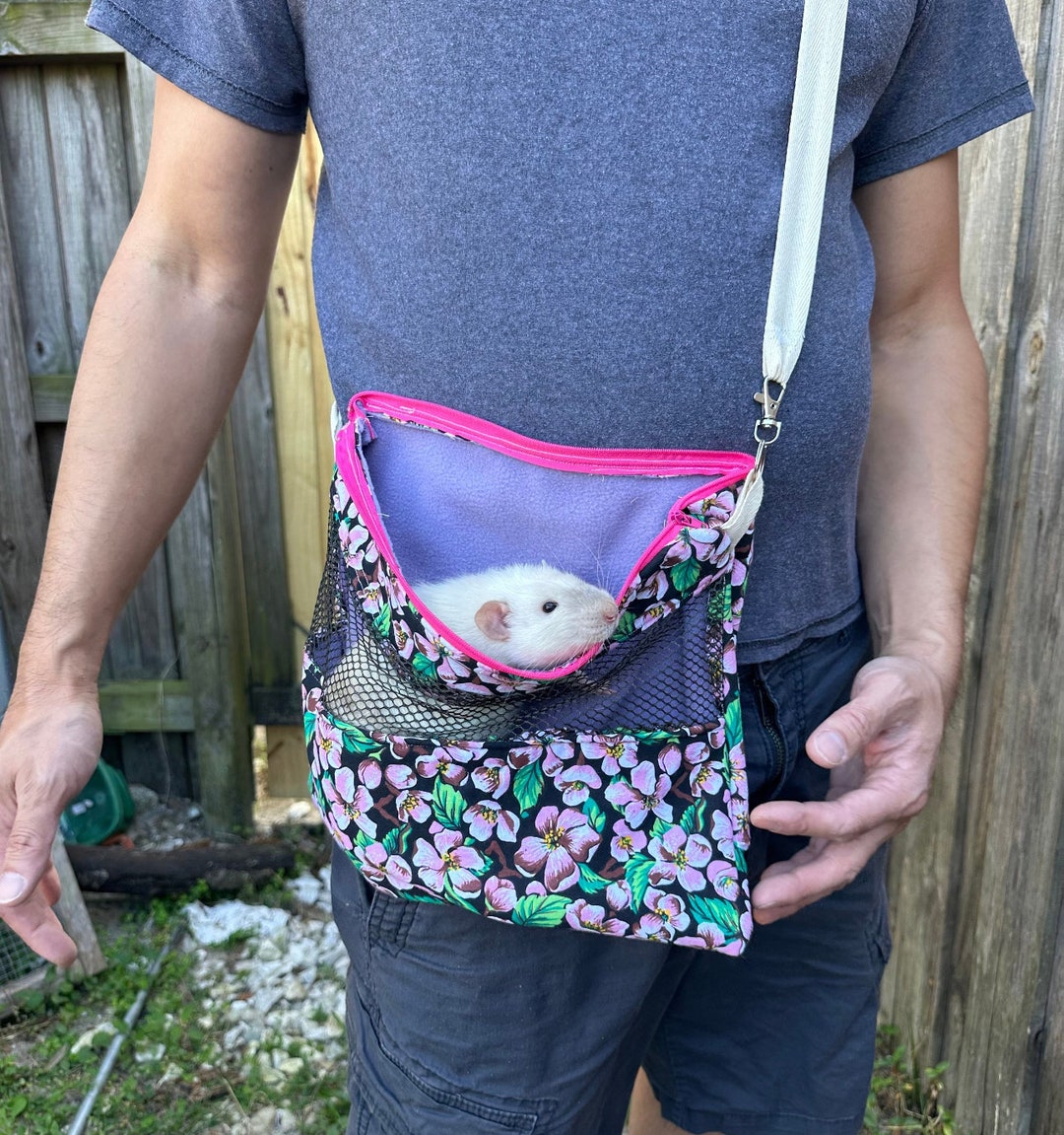 Lux Bonding Pouch for Rats, Small Animal Bonding Pouch, Sugar Glider ...