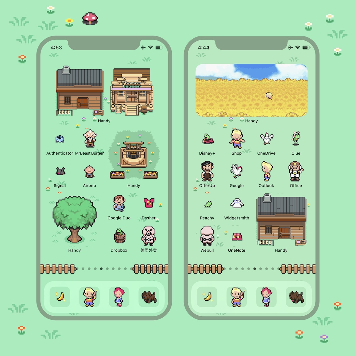 Mother 3 App Icon Pack / Wallpapers & Widgets / Pixel Game / - Etsy