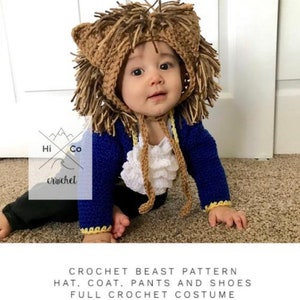 PDF Beast Costume **PATTERN, Crochet Pattern, DIY, - Etsy