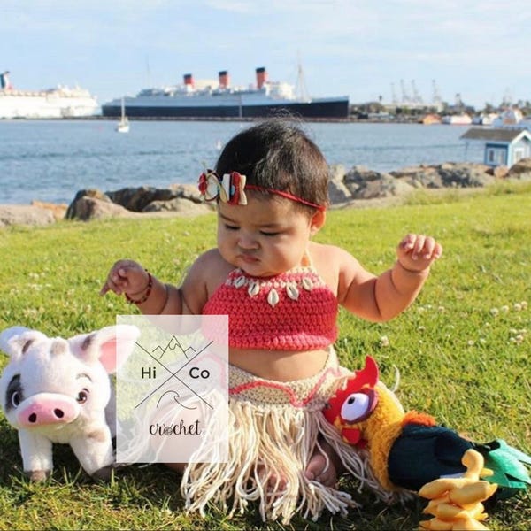 Moana Costume - Etsy