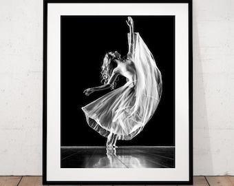 Ballet Dancers ART PRINT Ballerina Dance Gift for Her Wall - Etsy