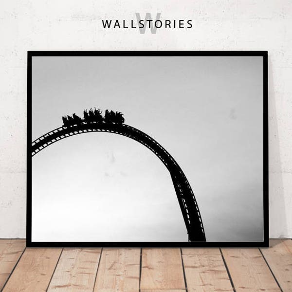 Roller Coaster Wall Prints - Etsy