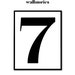 Number Seven Print, Number 7, 7 Print, Number 7 Art, Printable Number ...