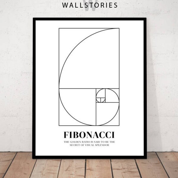 Fibonacci Sequence - Etsy