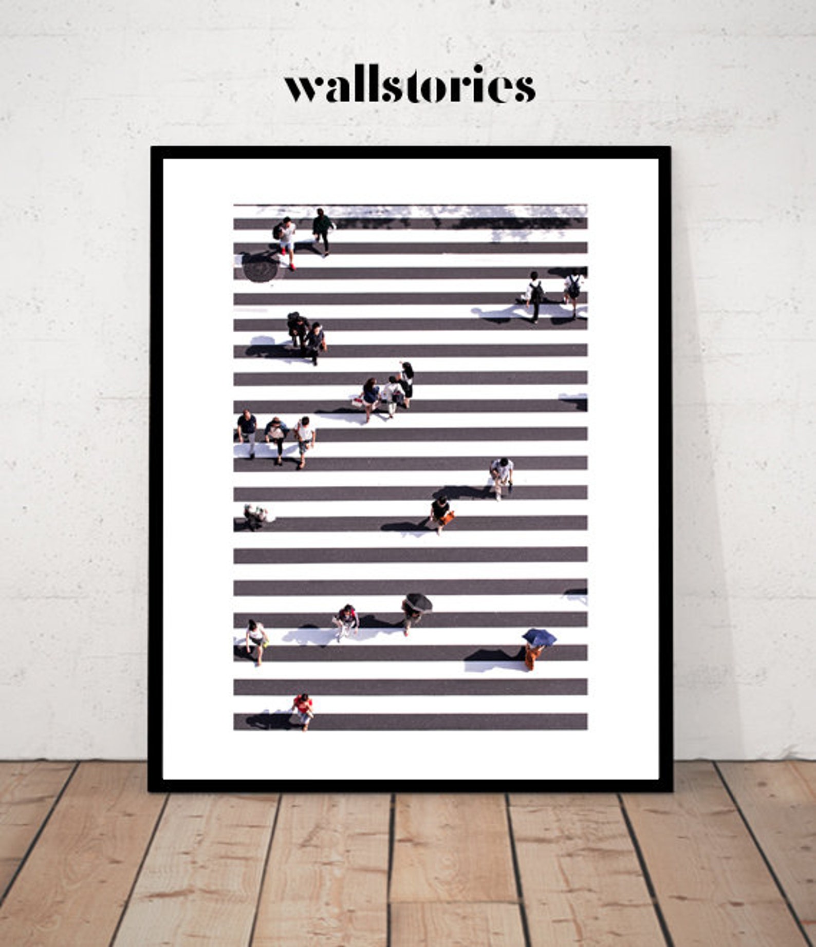 Pedestrian Crossing Izebra Crossing Crossing Print Black - Etsy