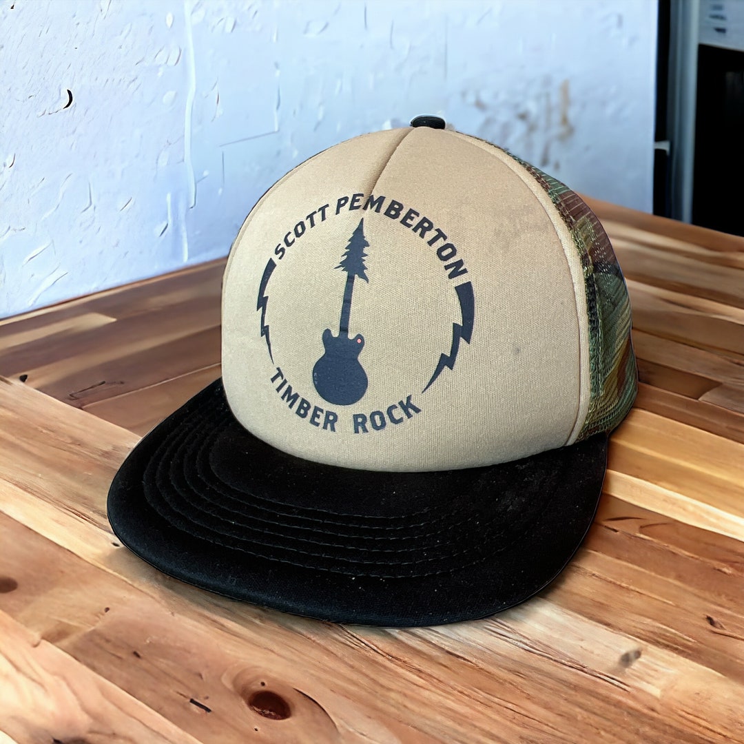 Scott Pemberton Timber Rock Snapback Hat Adjustable Meshback Camouflage ...