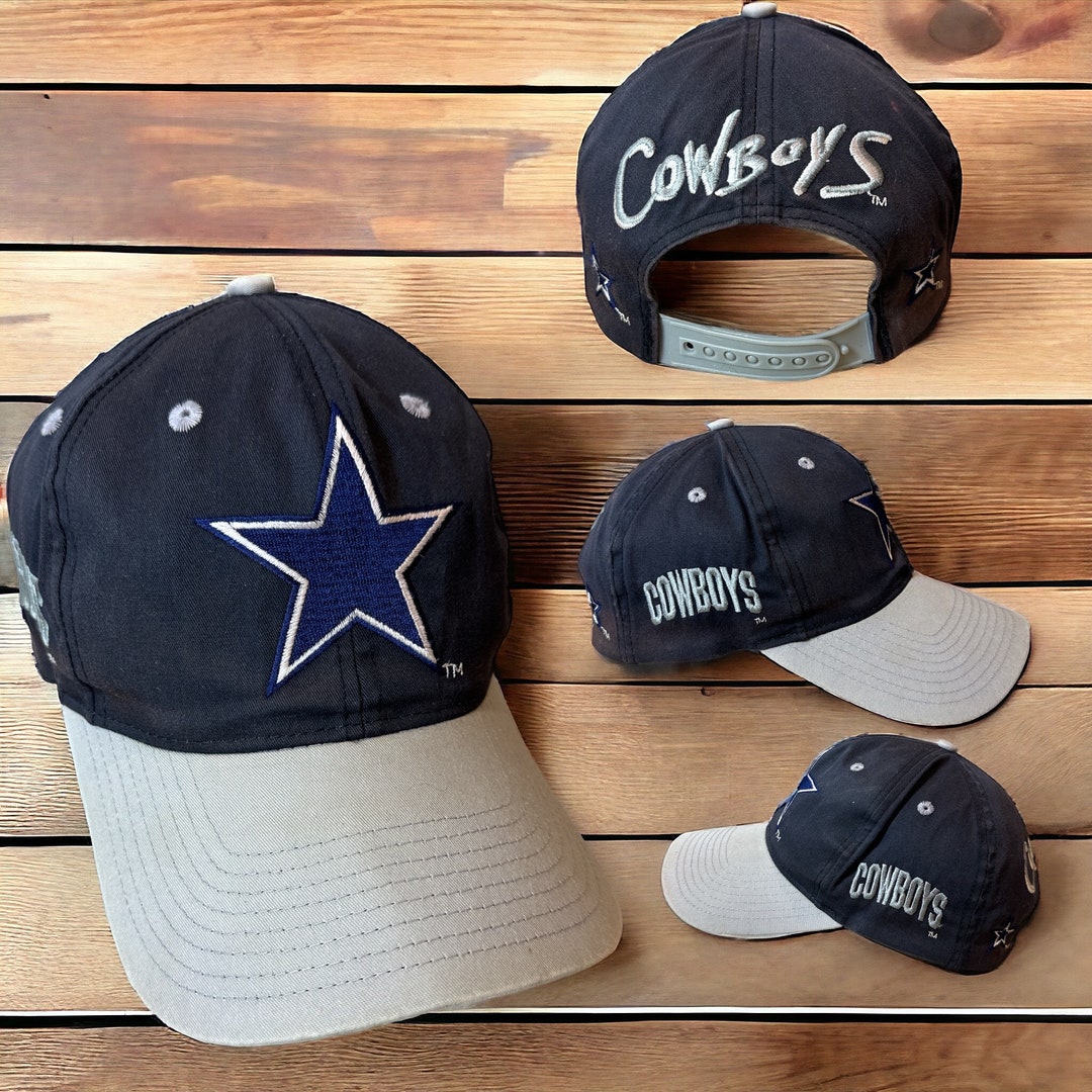 Vintage Dallas Cowboys Snapback Hat Adjustable 90s NFL Football by ...