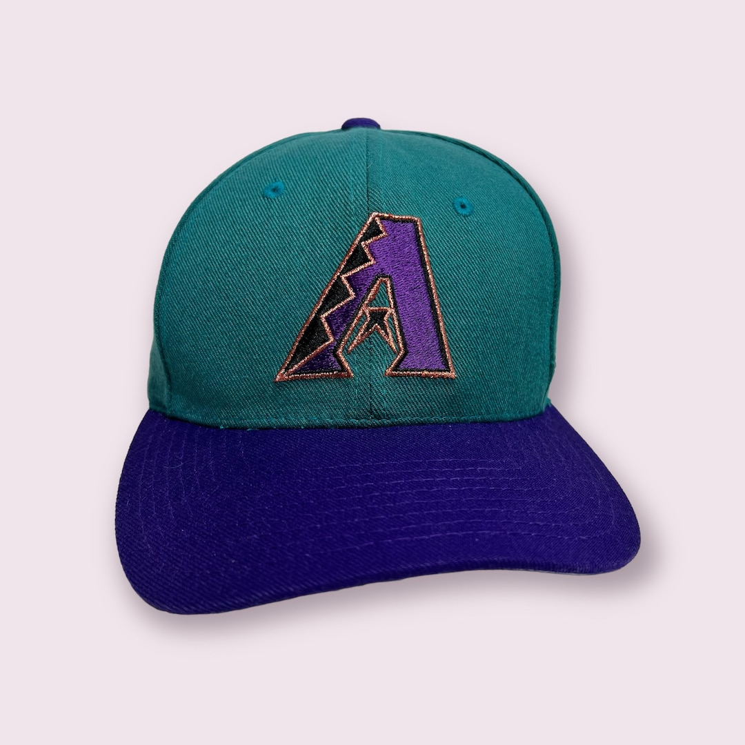 Vintage Arizona Diamondbacks Plain Logo Snapback Hat - Etsy