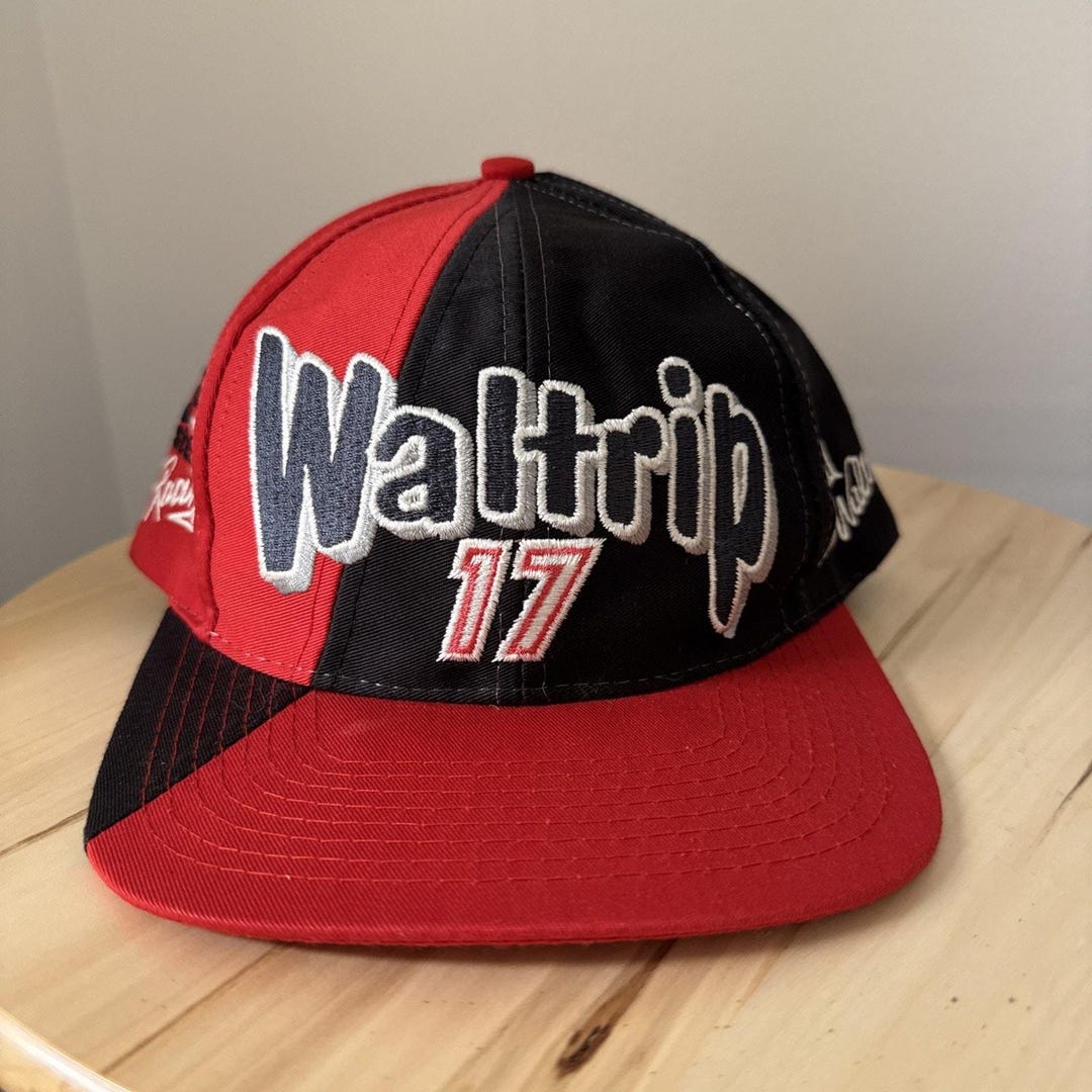 Vintage Darrell Waltrip Hat Cap NASCAR 90s Intimidator Snapback AJD ...