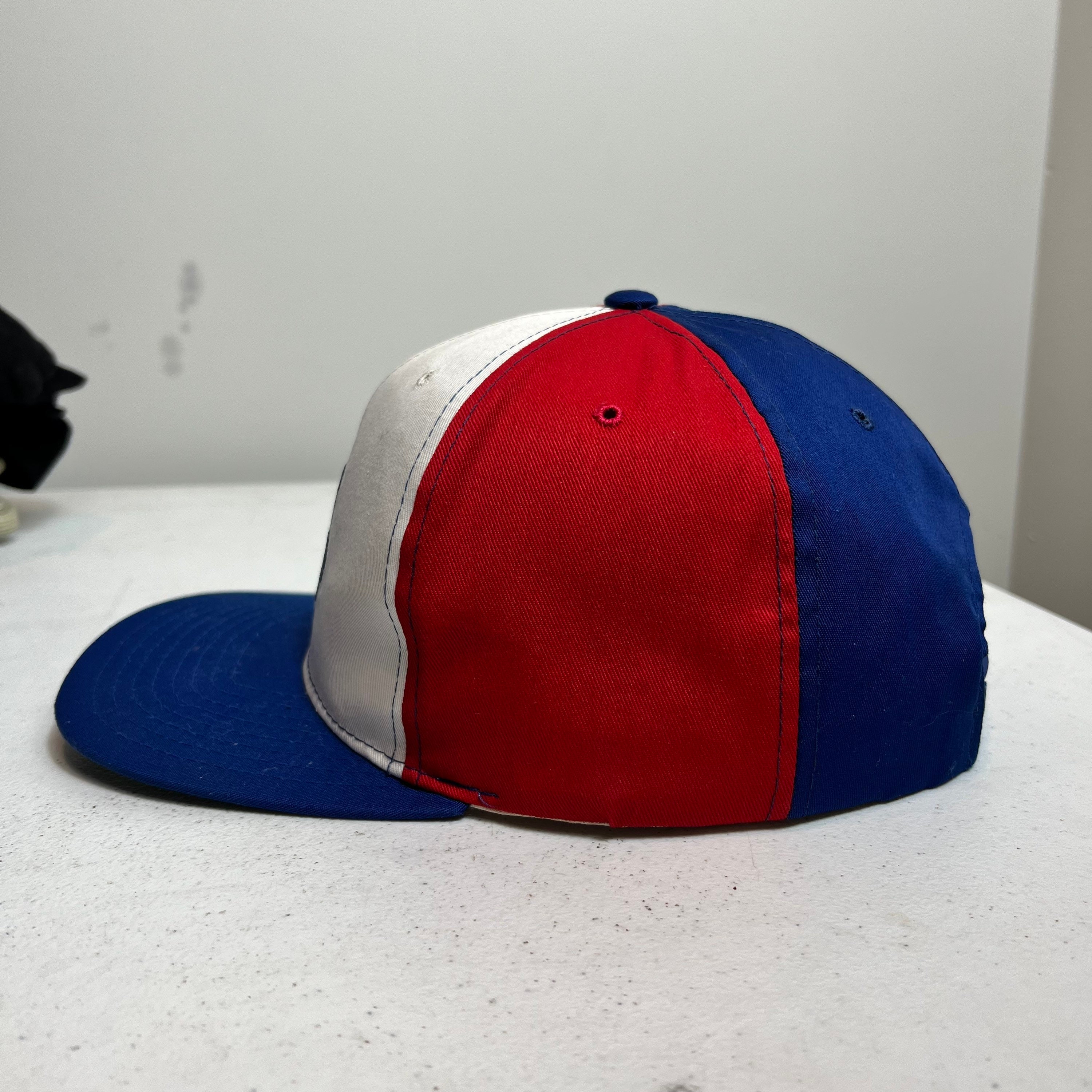 Vintage Montreal Expos Pinwheel Snapback Hat Adjustable 90s MLB ...