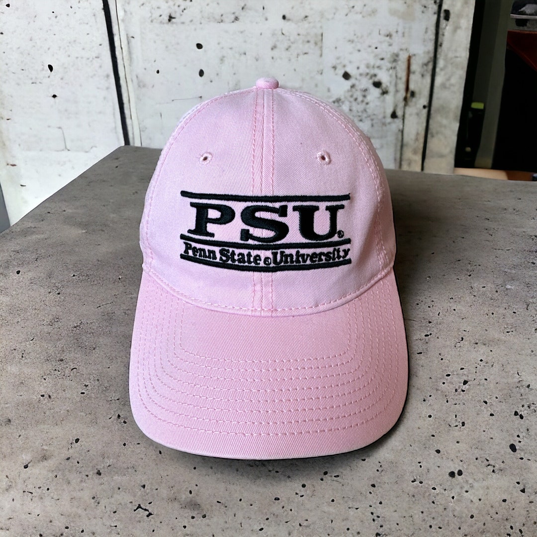 Vintage Penn State University Pink Strapback Hat Adjustable PSU Nittany ...