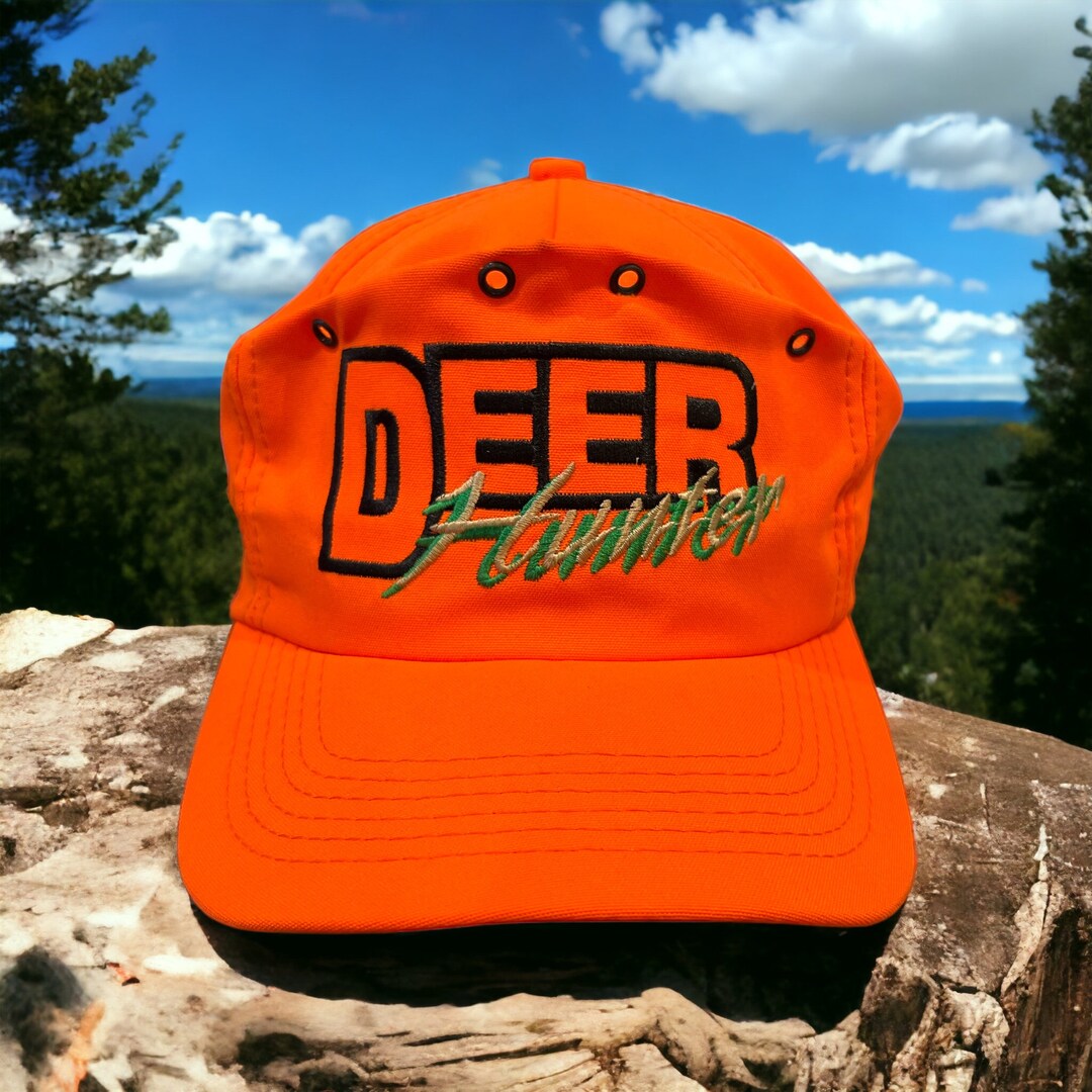 Vintage Deer Hunter Snapback Hat Adjustable Trucker 80s Outdoors by P ...