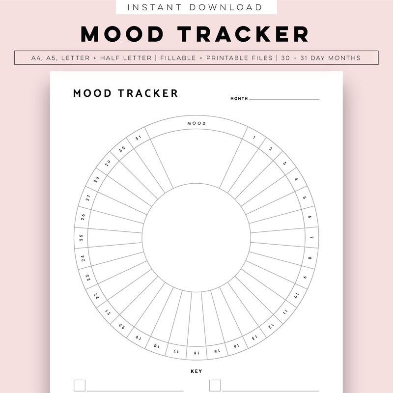 Circle Tracker - Etsy