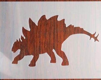 Brontosaurus dinosaur A5 Stencil Mask Reusable PP Sheet for | Etsy