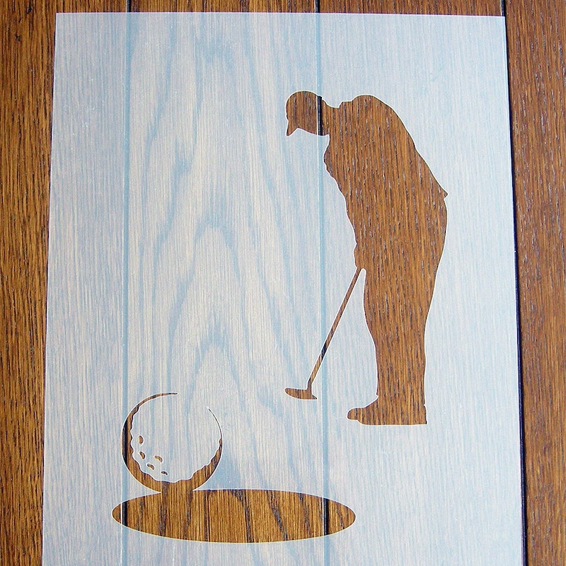 Golf Reusable Stencils - Etsy