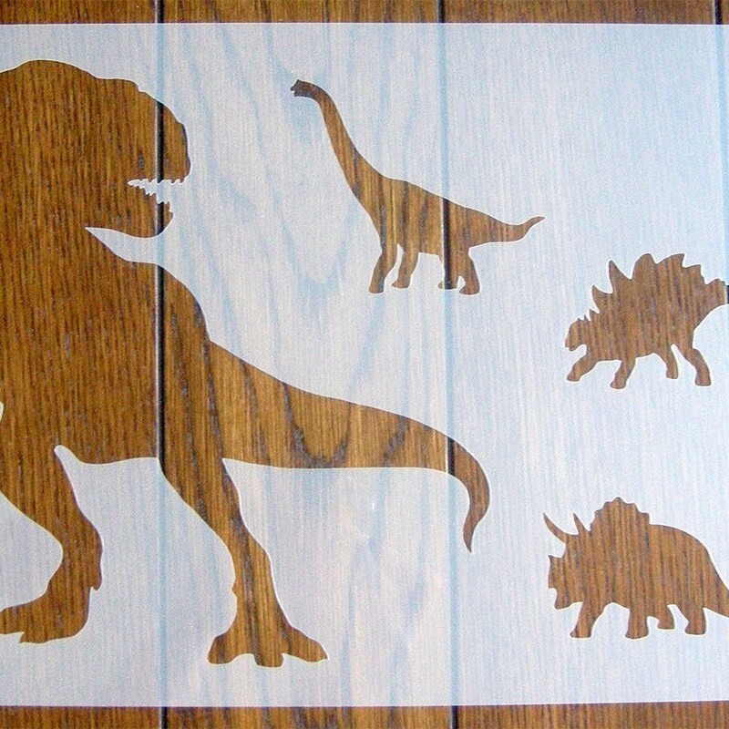 T Rex Painting - Etsy