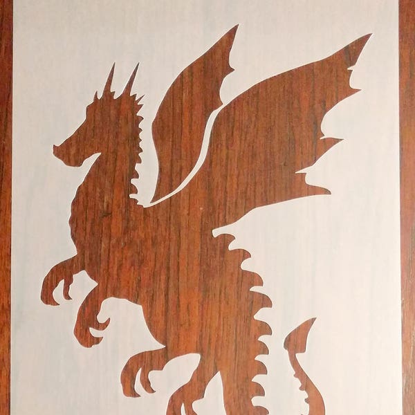 Dragon Stencil - Etsy