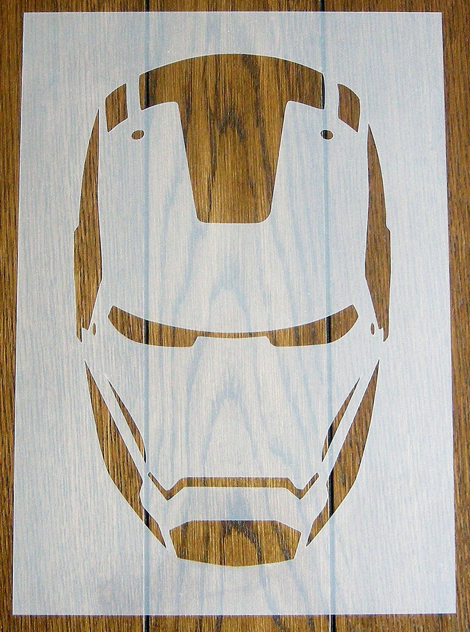 Iron Man Stencil Mask Reusable PP Sheet for Arts & Crafts, DIY - Etsy