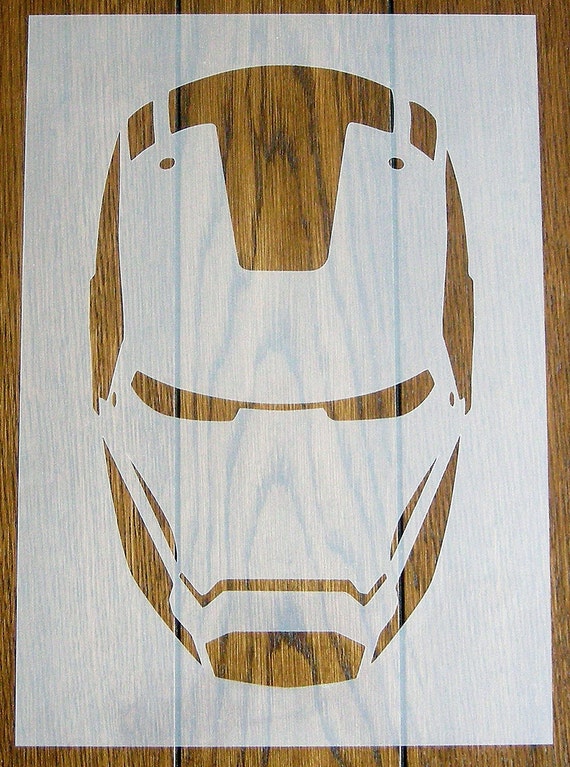 Iron Man Stencil