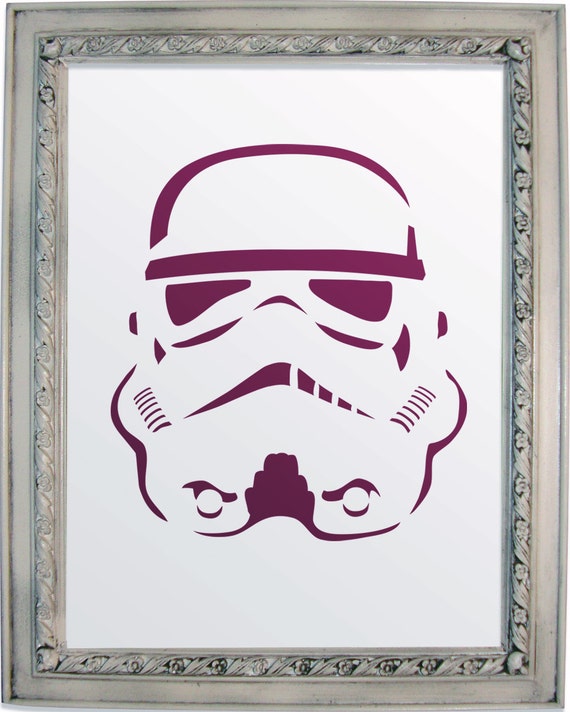 Stormtrooper Helmet Stencil