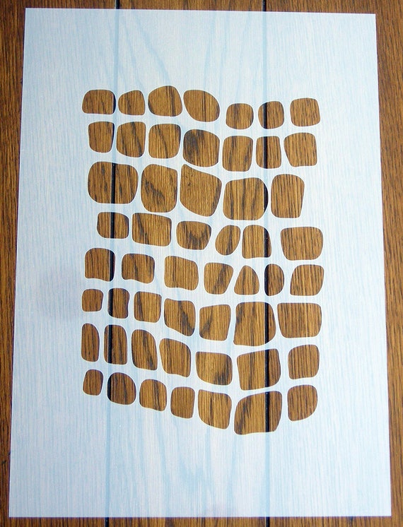 Reptile Pattern Stencil Mask Reusable PP Sheet for Arts & | Etsy