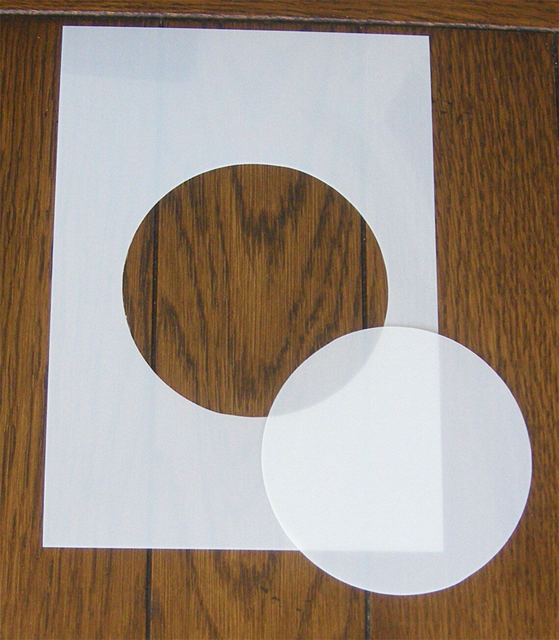 Circle Mask and Aperture Stencil 350 Micron PP for Arts Crafts - Etsy