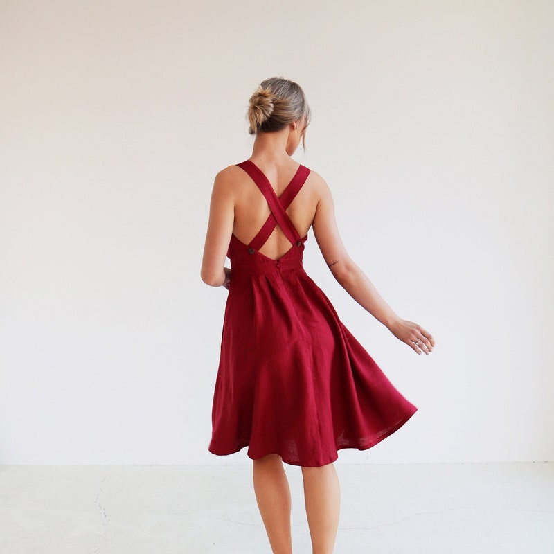 Keyhole Back Dress - Etsy