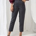 High Waisted Linen Pants GINGER, Tapered Linen Pants, Linen Pants for ...