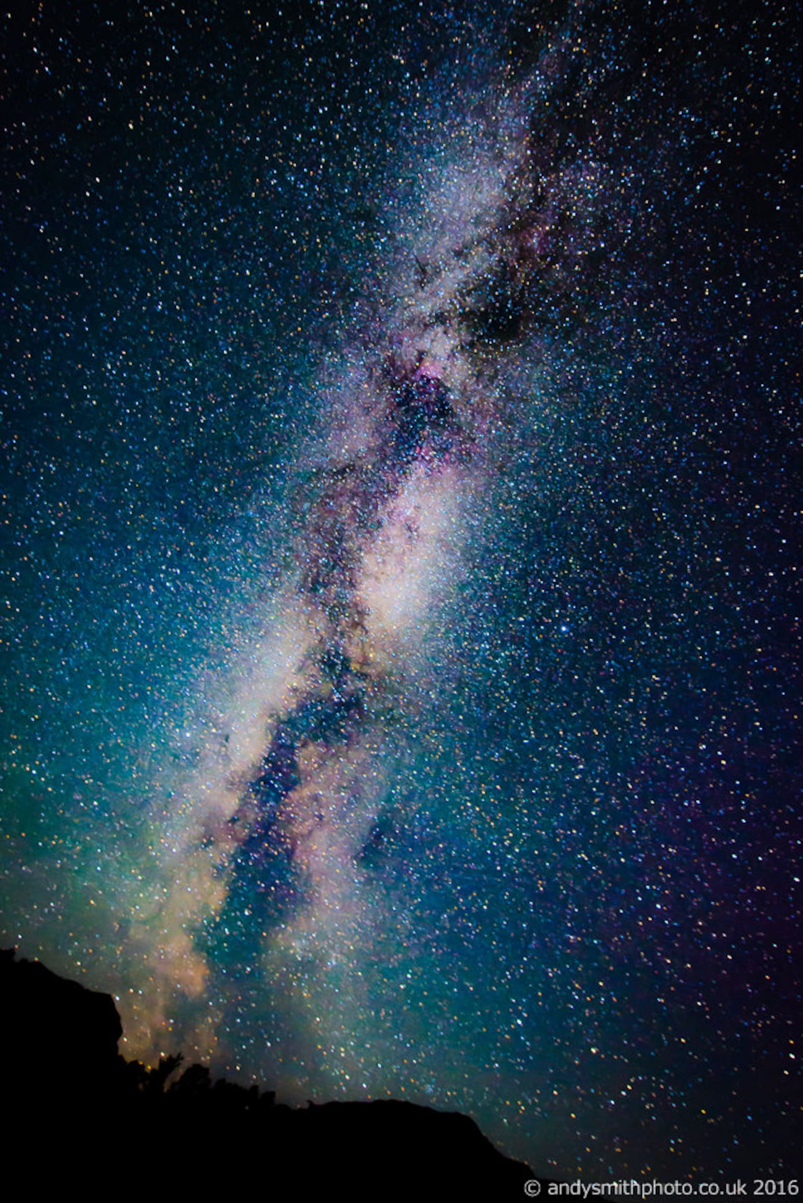 Milky Way Galaxy, Print and Canvas - Etsy