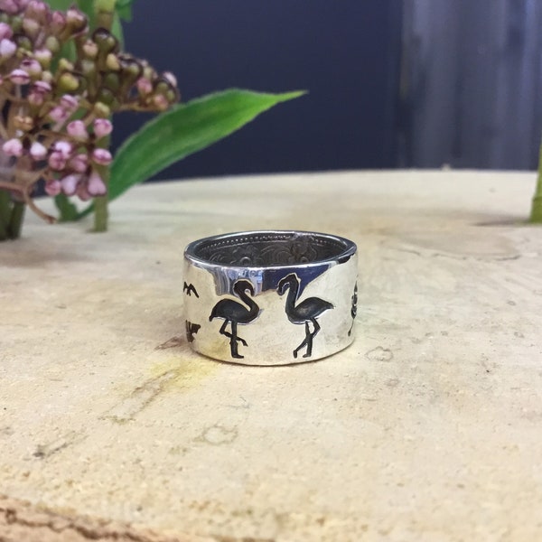 Flamingo Ring - Etsy