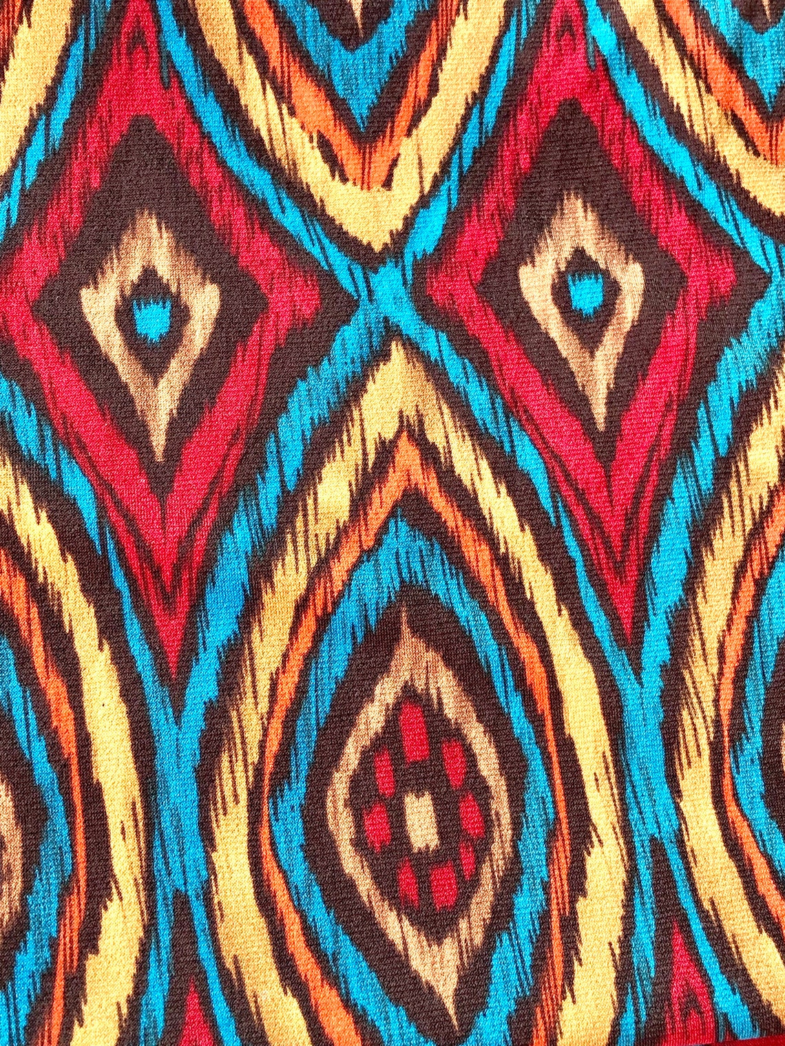 Multi colored Fabric for Projects - Etsy Italia