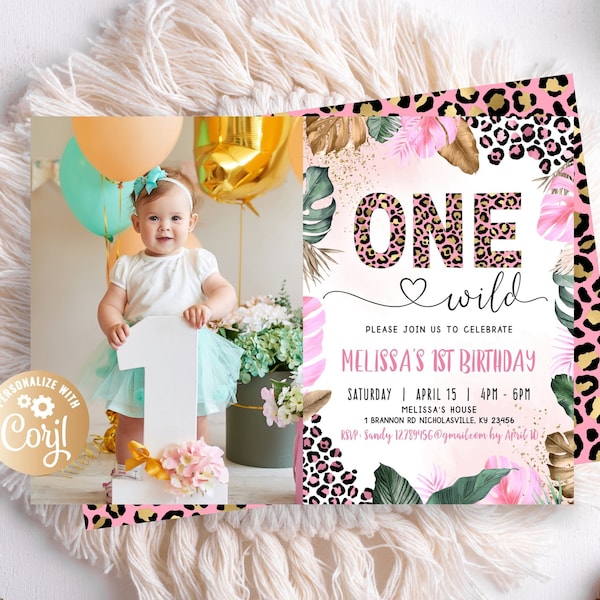 Wild One Birthday Girl - Etsy