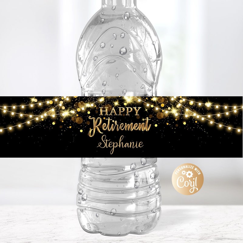 Water Bottle for Retirement - Etsy
